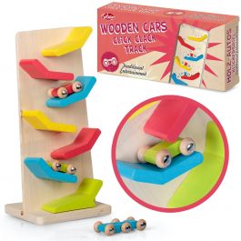 Wooden Cars Click Clack Track